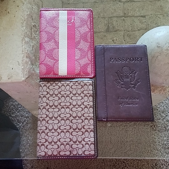 Coach | Accessories | Coach Passport Holders Sold Separately 2 Each ...